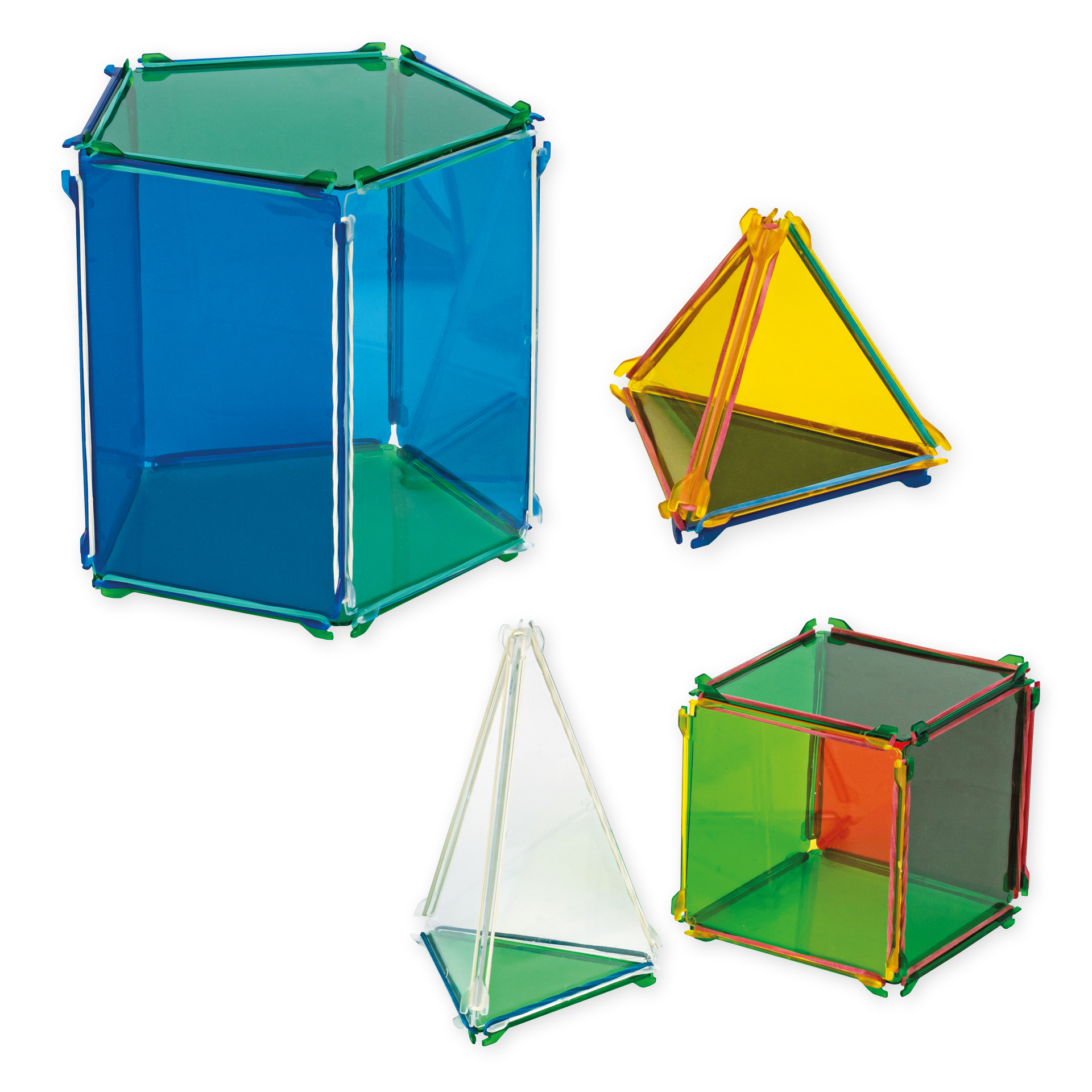 Geometrie-Bausatz effekt-system "Schnupper-Set", 26 Einzelflächen | 92560