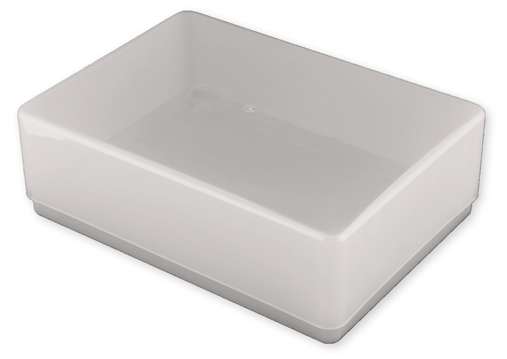 Kunststoff-Box A6, transparent farblos | 93471